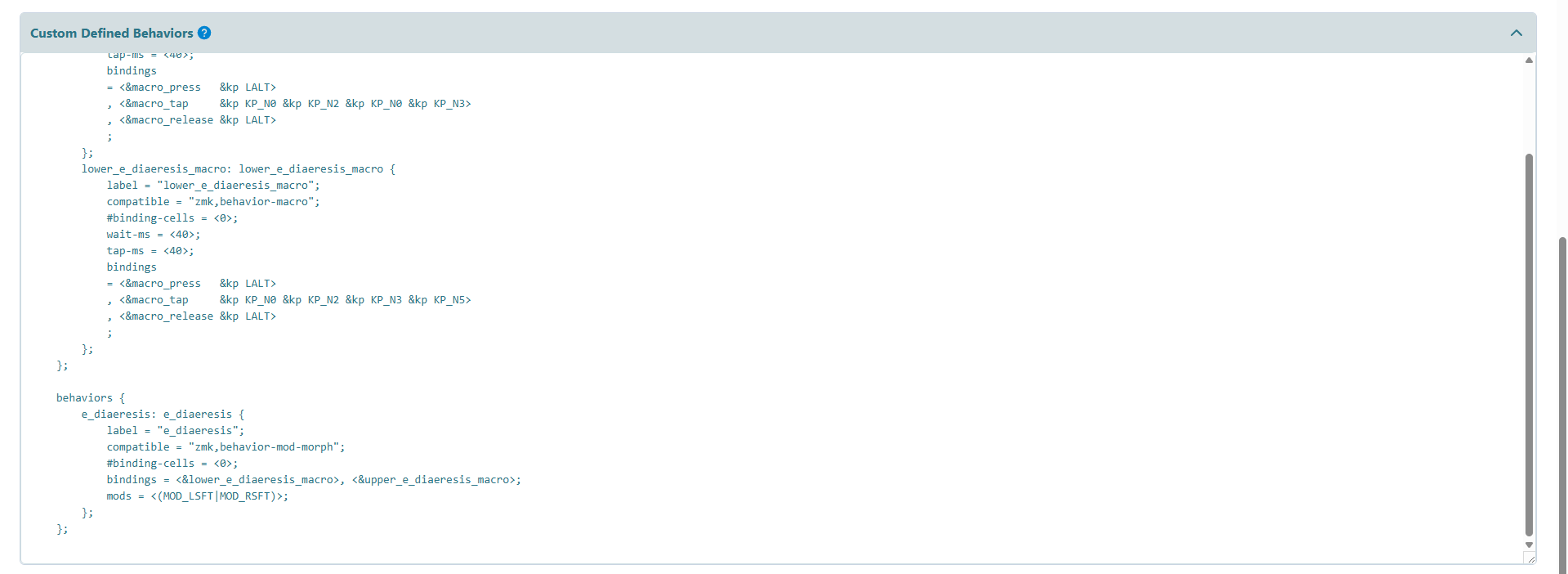 Advanced usage: Custom Defined Behaviors - MoErgo Documentation