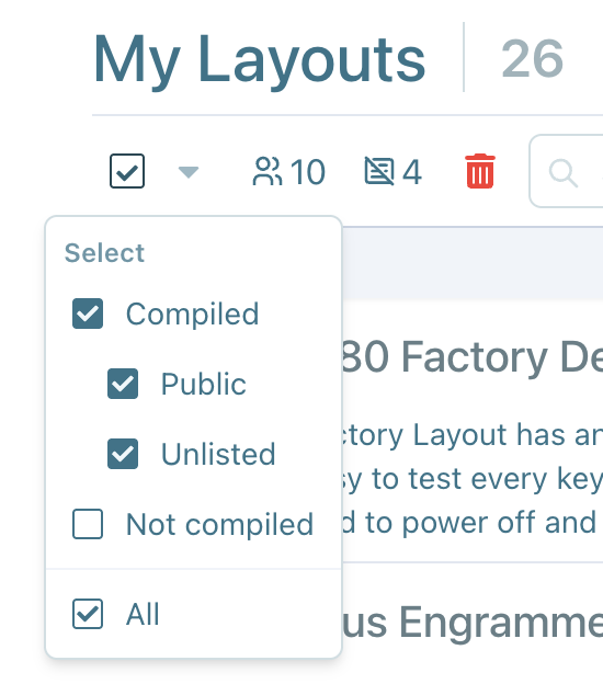 My Layouts - MoErgo Documentation